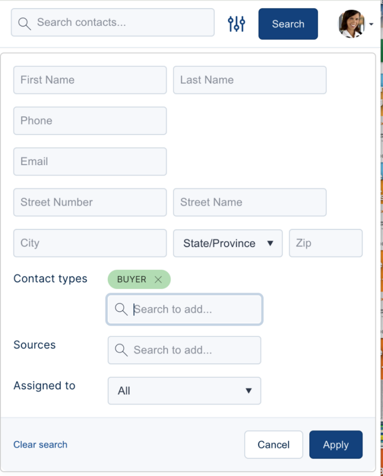 Top Producer® X CRM: Advanced Search - Top Producer Support